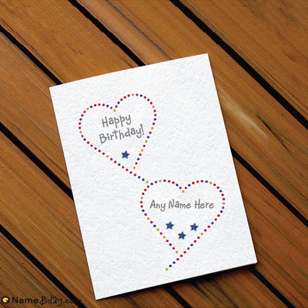 Birthday Card For Girlfriend With Name And Photo